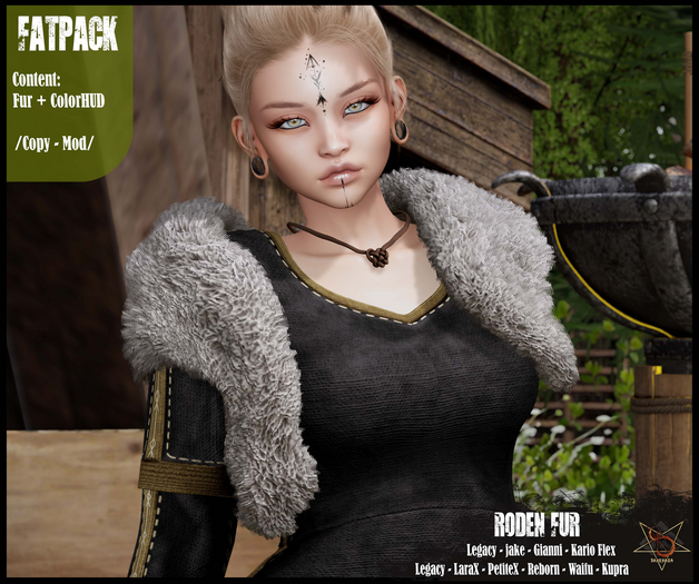Second Life Marketplace Rks Fur Roden Fatpack